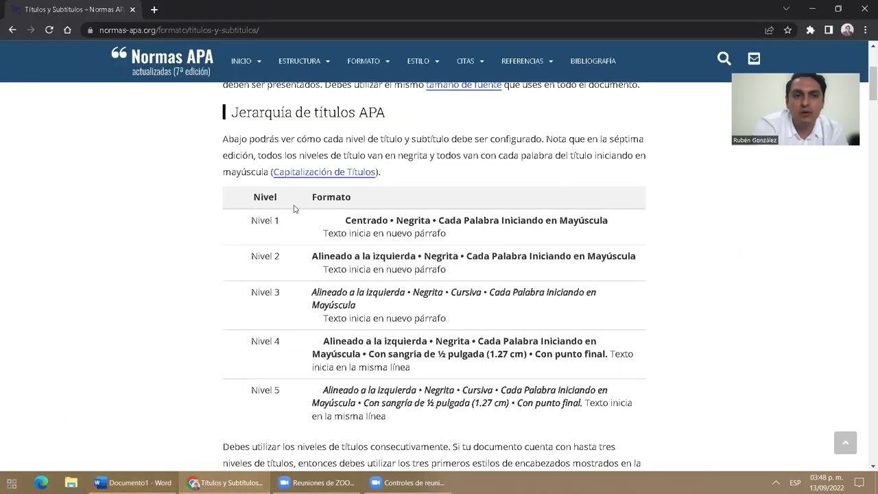 Numeración y Niveles de Título - YouTube