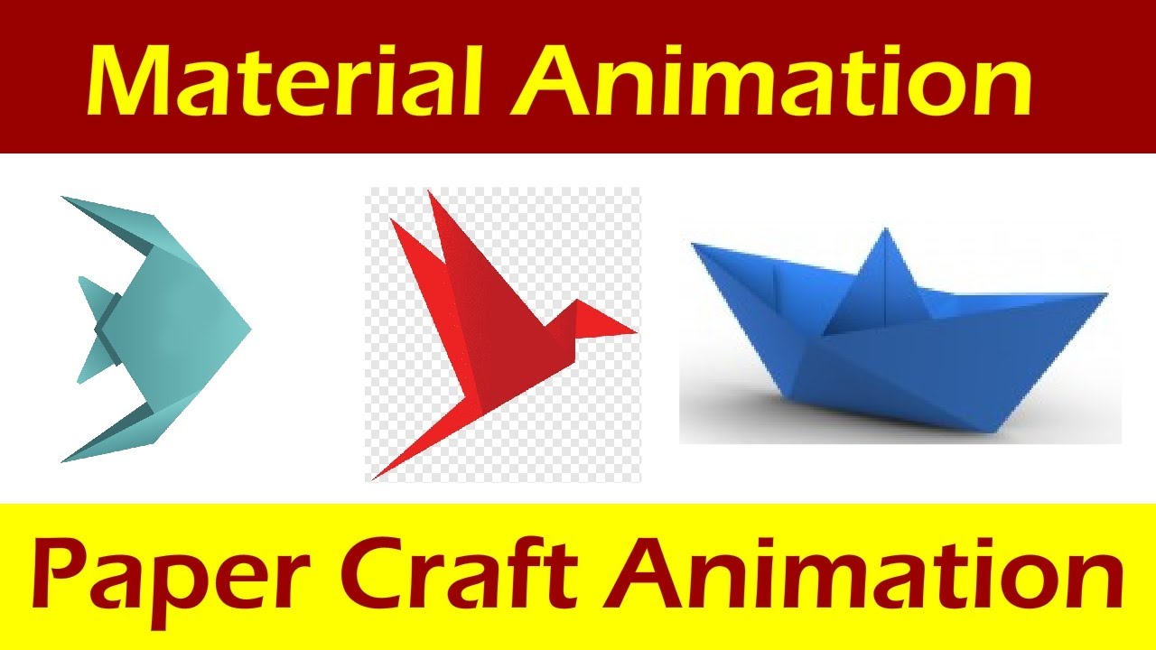 Material Animation I Paper Craft Animation I Experimental Animation ...
