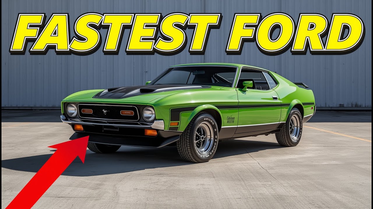 10 Ford Muscle Cars That SHOCKED the World! - YouTube