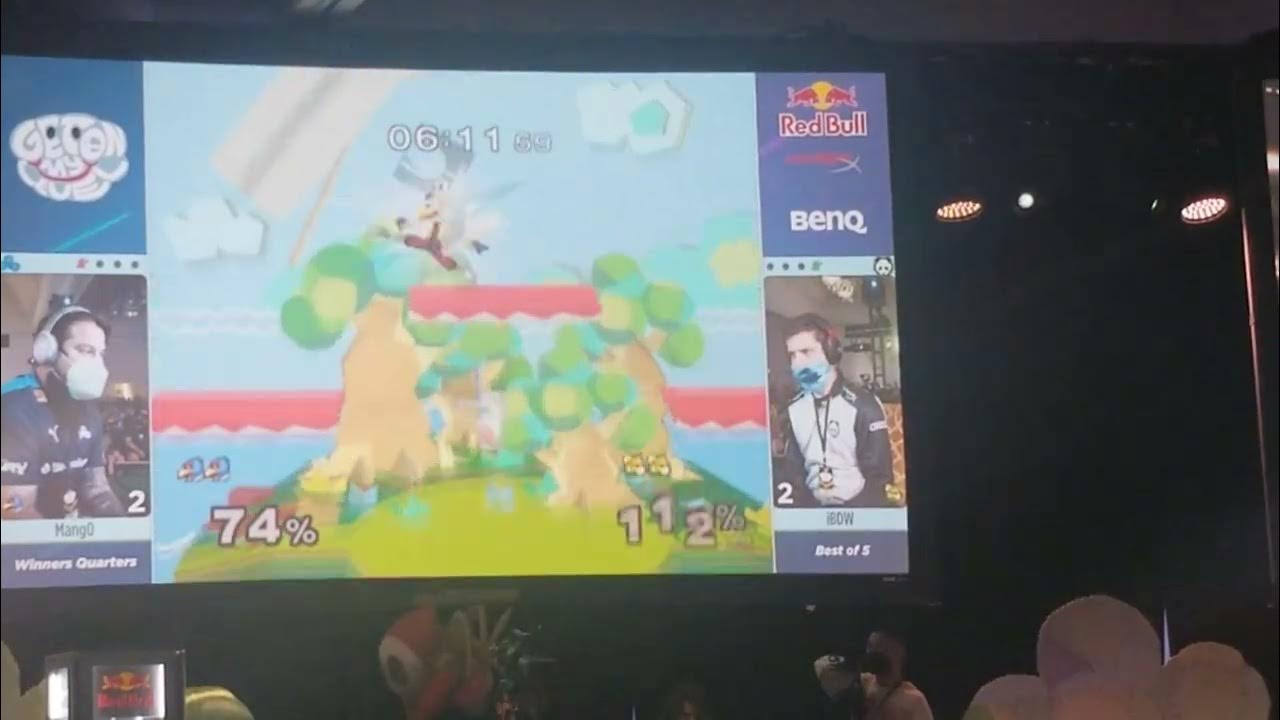 Mango vs IBDW game 5 crowd reaction (GOML 2022) - YouTube