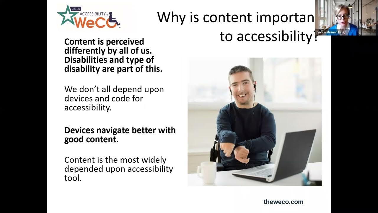 Creating Accessible Website Content Webinar - YouTube