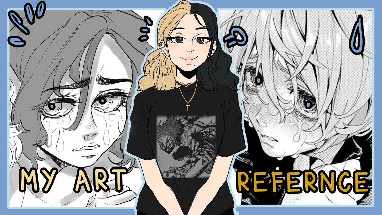 Drawing Dramatic Expressions | Studying Emotions Drawing (Using Manga ...