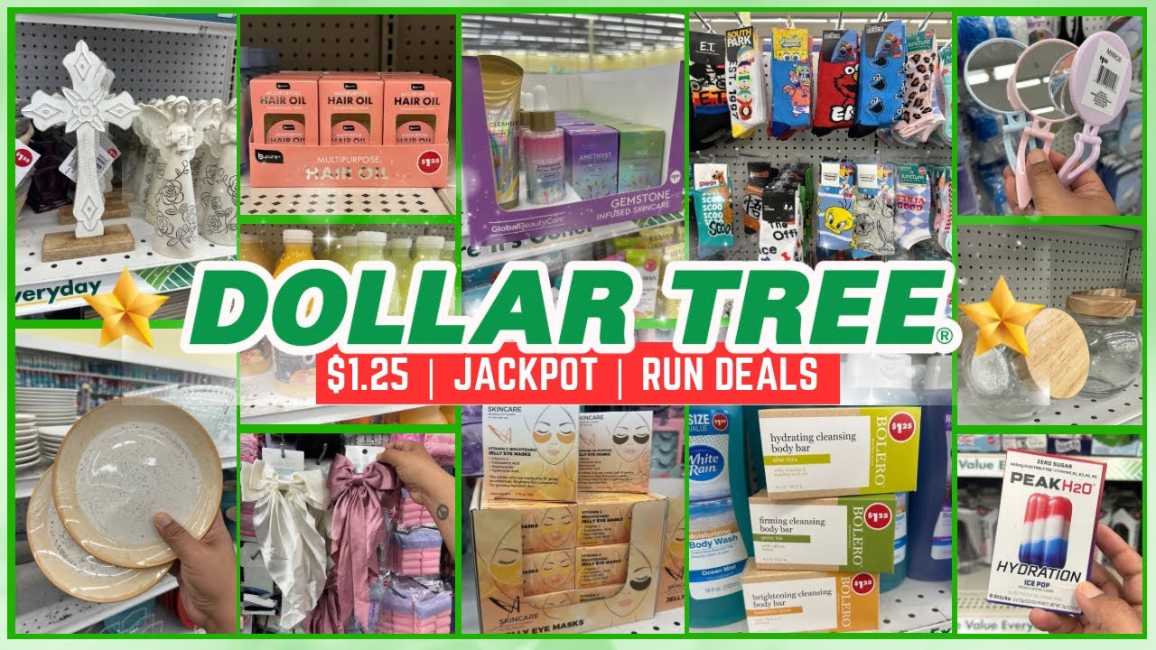DOLLAR TREE 💚 THESE ARE ONLY 1.25⁉️😳DOLLAR TREE SHOPPING VLOG w ...