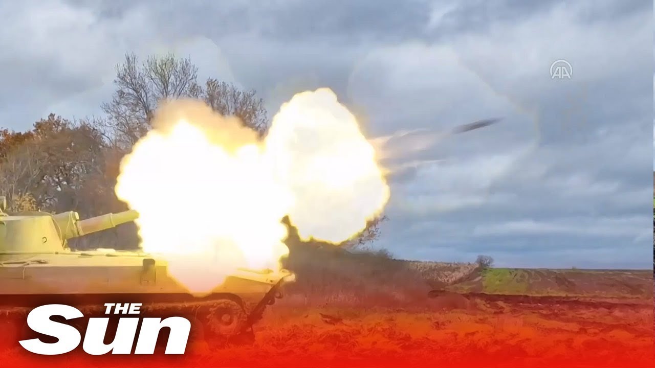 Ukrainian tanks fire shots in Donetsk region to 'push back' Russian ...