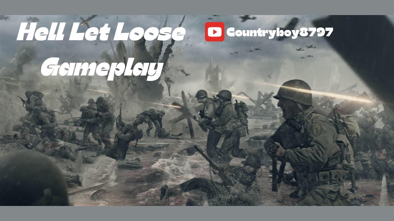 Hell Let Loose Pushing them off the map - YouTube