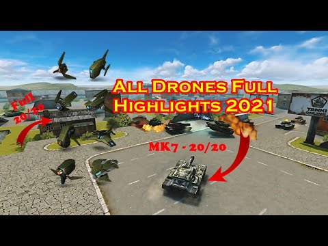 Tanki Online 2021 - All DRONES Full - Review | Highlights - YouTube
