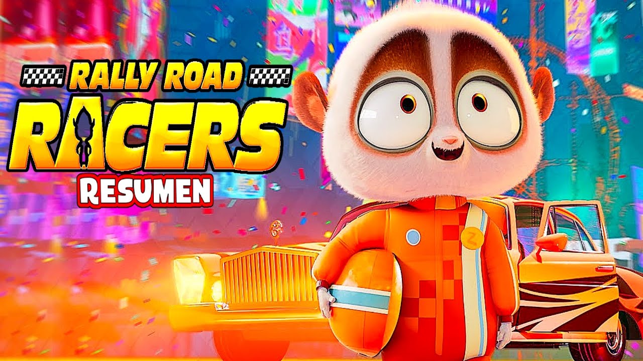 CORREDORES DE RALLY PELICULA ANIMADA (RALLY ROAD RACERS 2023) | RESUMEN ...