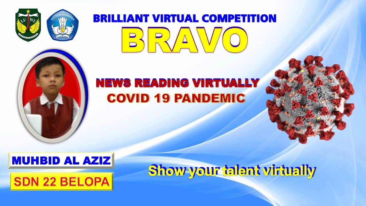 NEWS READING CONTEST_BRAVO_BRILLIANT VIRTUAL COMPETITION - YouTube
