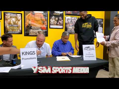 Rasheed Johnson resigns with Pivot Boxing and Kings Promotion - YouTube