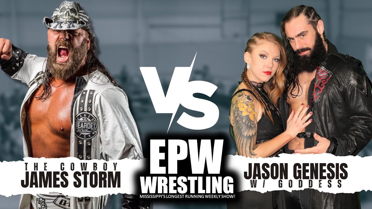 EPW Wrestling EXCLUSIVE! | The COWBOY JAMES STORM vs. Jason Genesis w ...