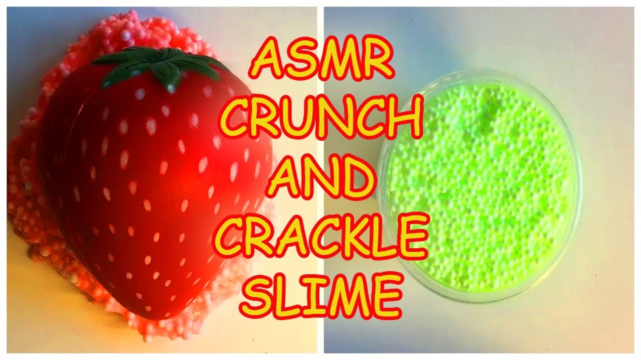 Best ASMR Crunch and Crackle Slime #055 - YouTube
