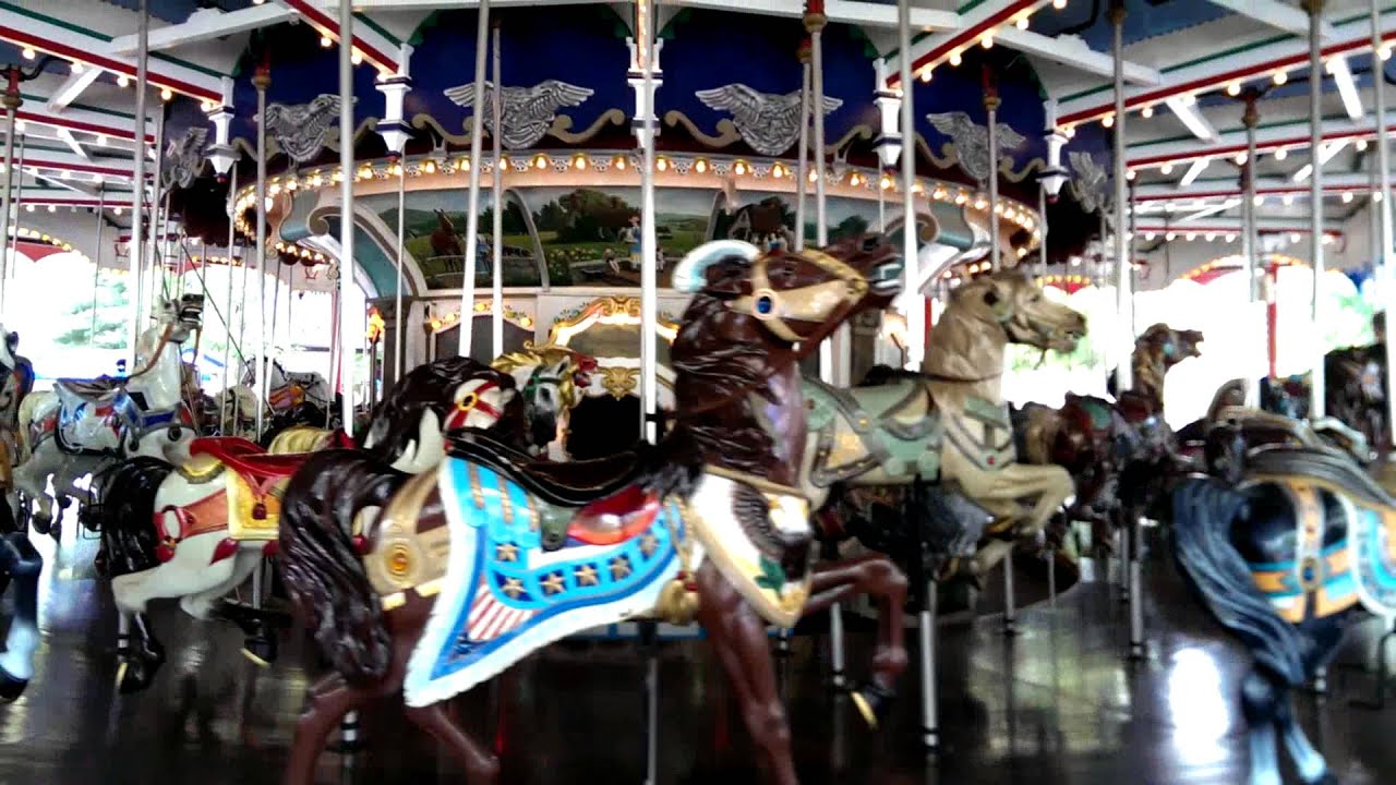 Hershey Park Carousel Band Organ 7/14/14 - In My Merry Oldsmobile - YouTube