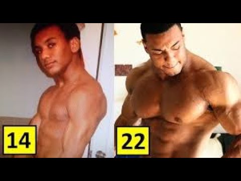 La increíble transformación de LARRY WHEELS de 14 a 23 años - YouTube