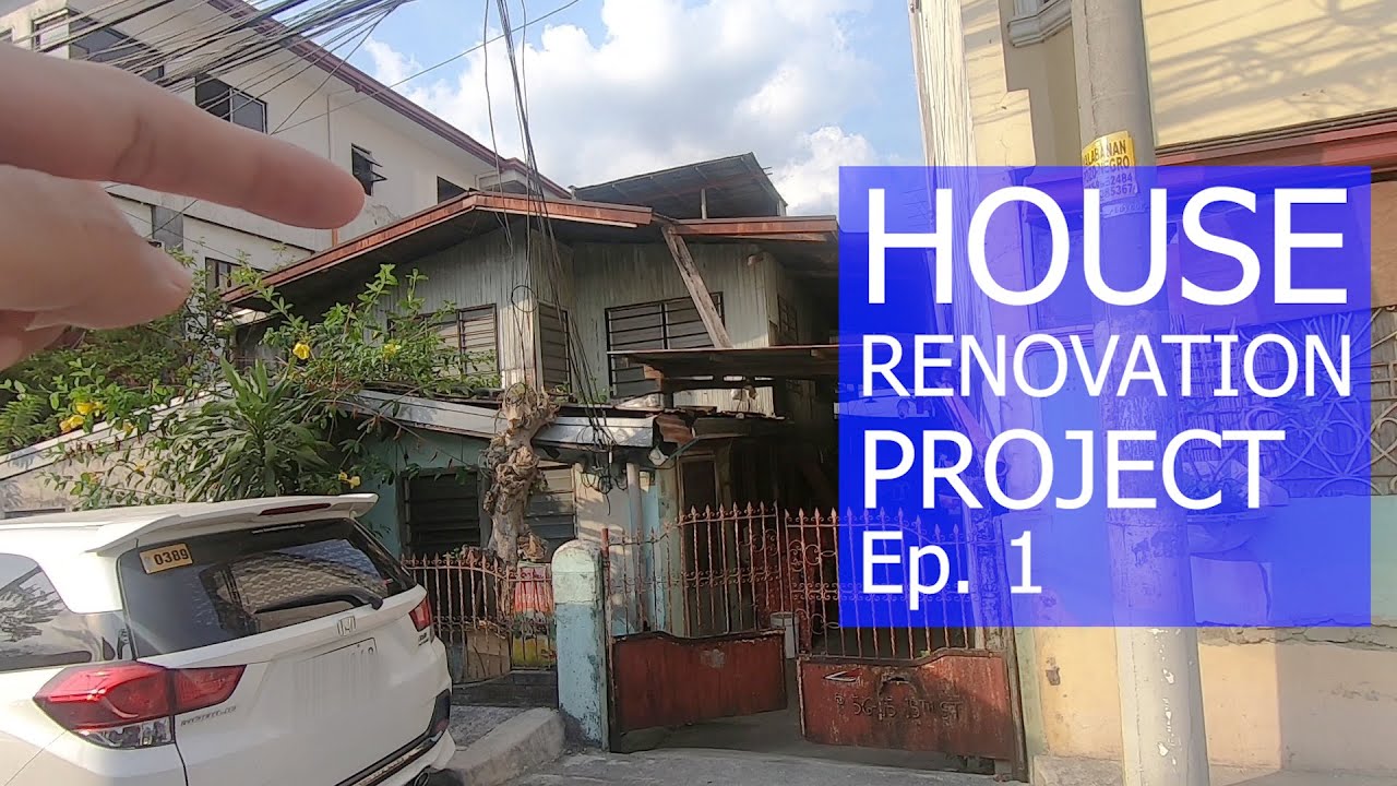 DIY House Renovation Project Ep.1 | Biga ng mga poste ng barn roof ...