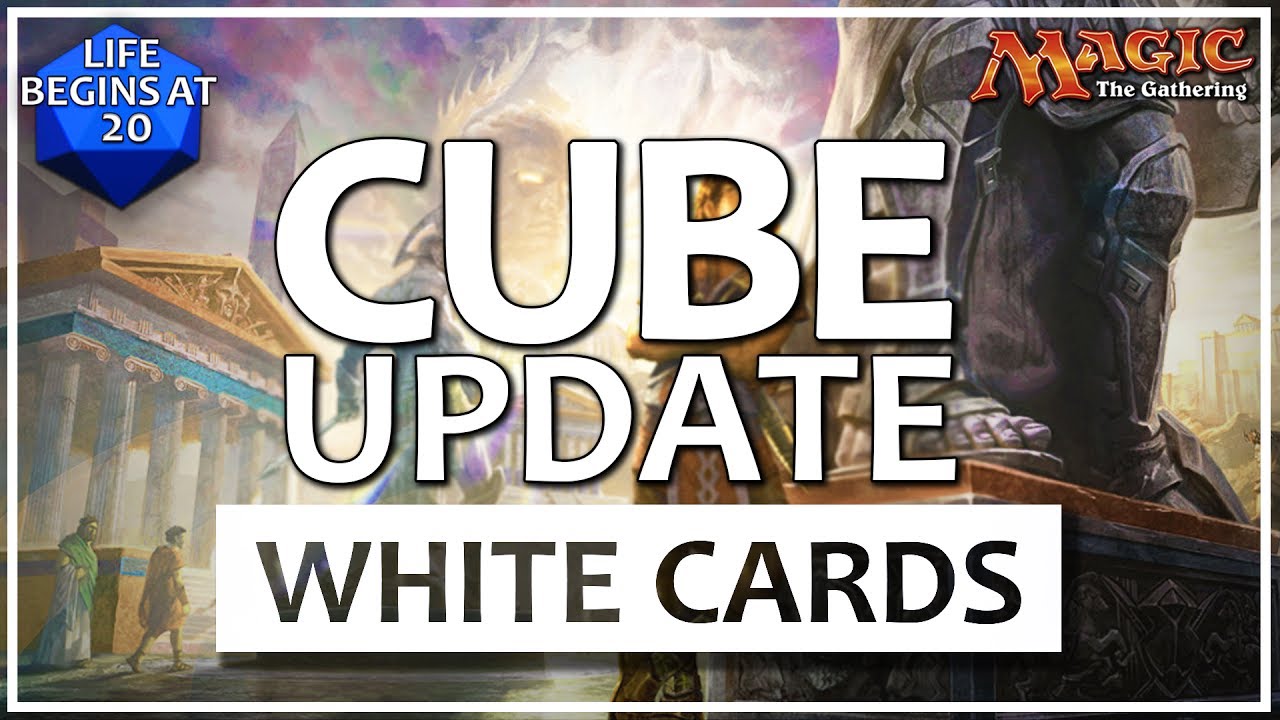 MTG Cube Major Overhaul!! My White MTG Cube Cards Update - June 2017 ...