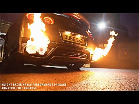 Behzinga's 2017 Nissan GT-R w/ ARMYTRIX Exhaust & Knight Racer KR650 Package - Review & Sounds!