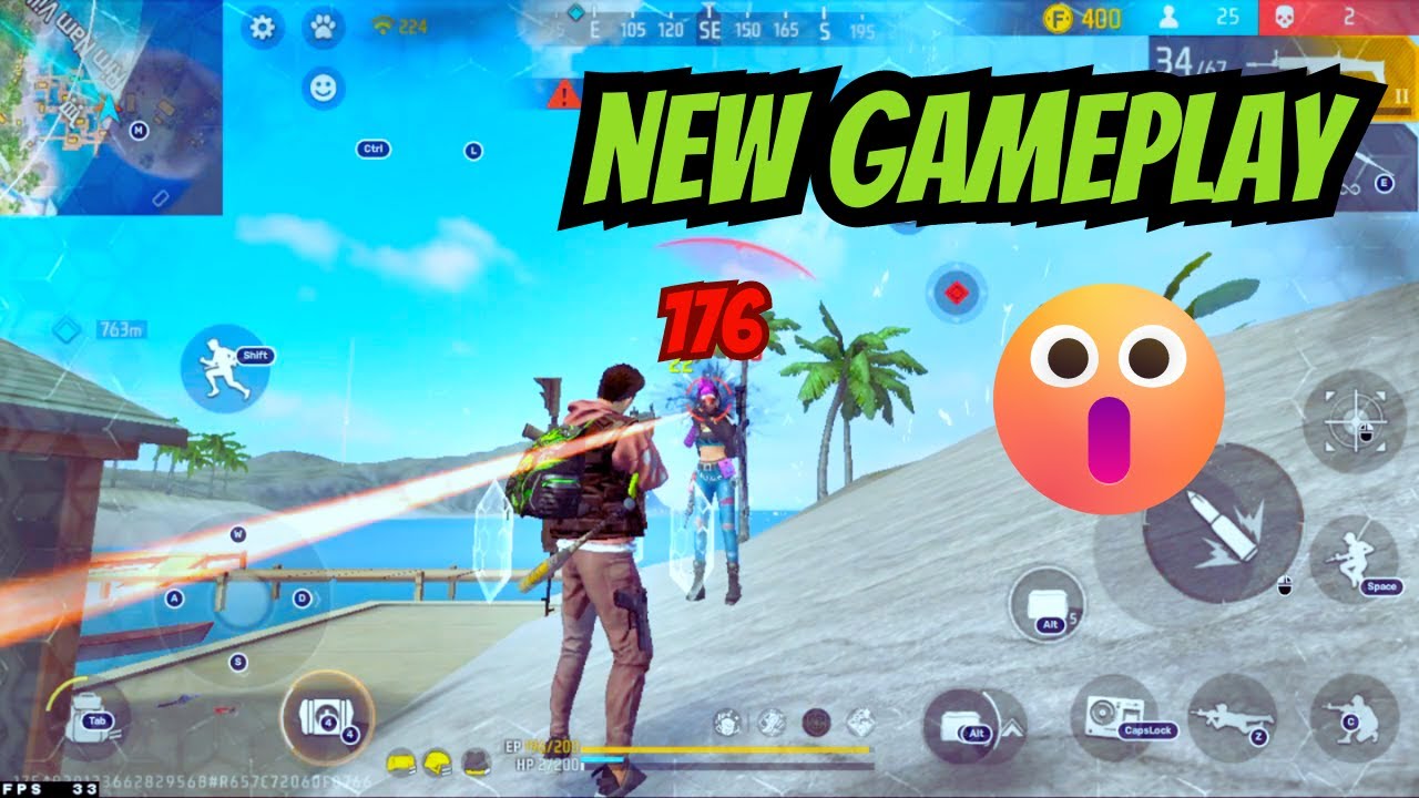 New Seson Ranked push ,, New Game play ,, B Gamer Robi #freefire # ...