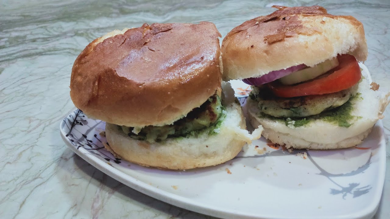 Burger🍔 ||Easy recipe of burger||Without cheese burger|| - YouTube