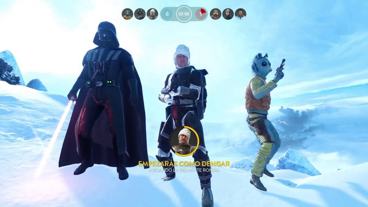 STAR WARS Battlefront | Dengar TRIPLE HERO KILL - YouTube