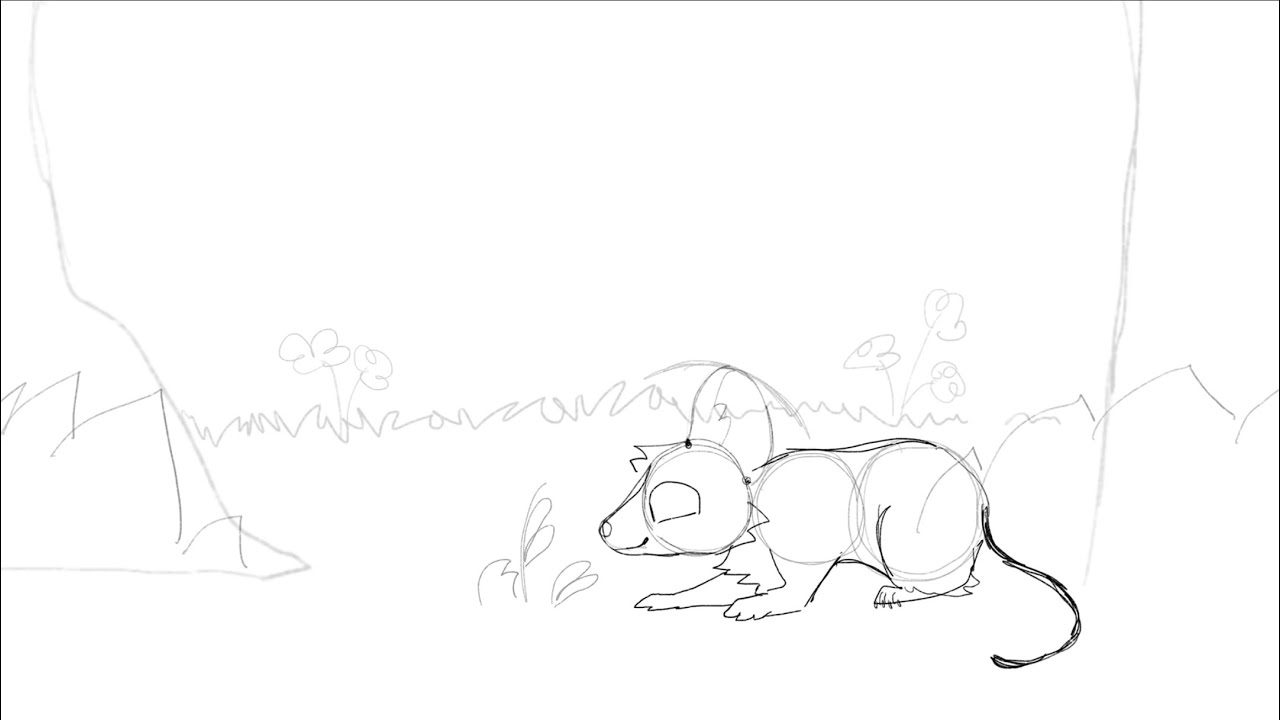 Some test animations using ProCreate Dreams!! - YouTube