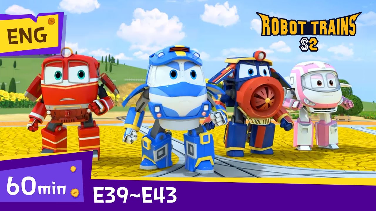Robot TrainS2 | EP39~EP43 (60min) | Full Episode | ENG - YouTube