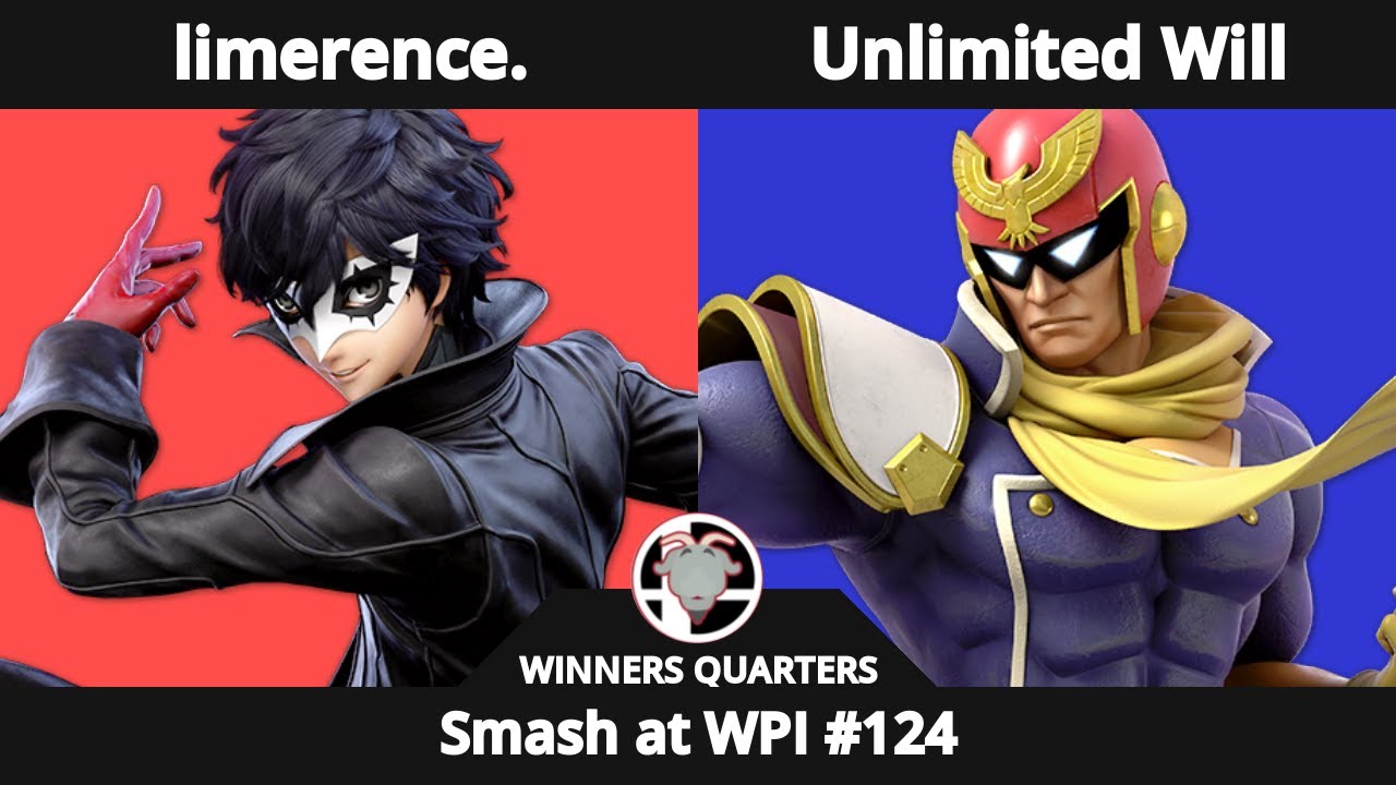 Smash at WPI #124 WINNERS QUARTERS - limerence. (Joker) Vs Unlimited Will (Captain Falcon) - YouTube