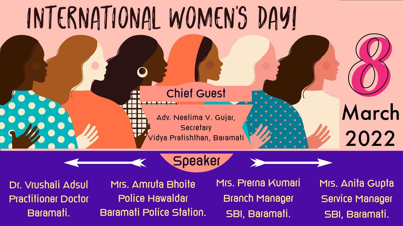 International Women's Day Celebration at VIIT Baramati - YouTube