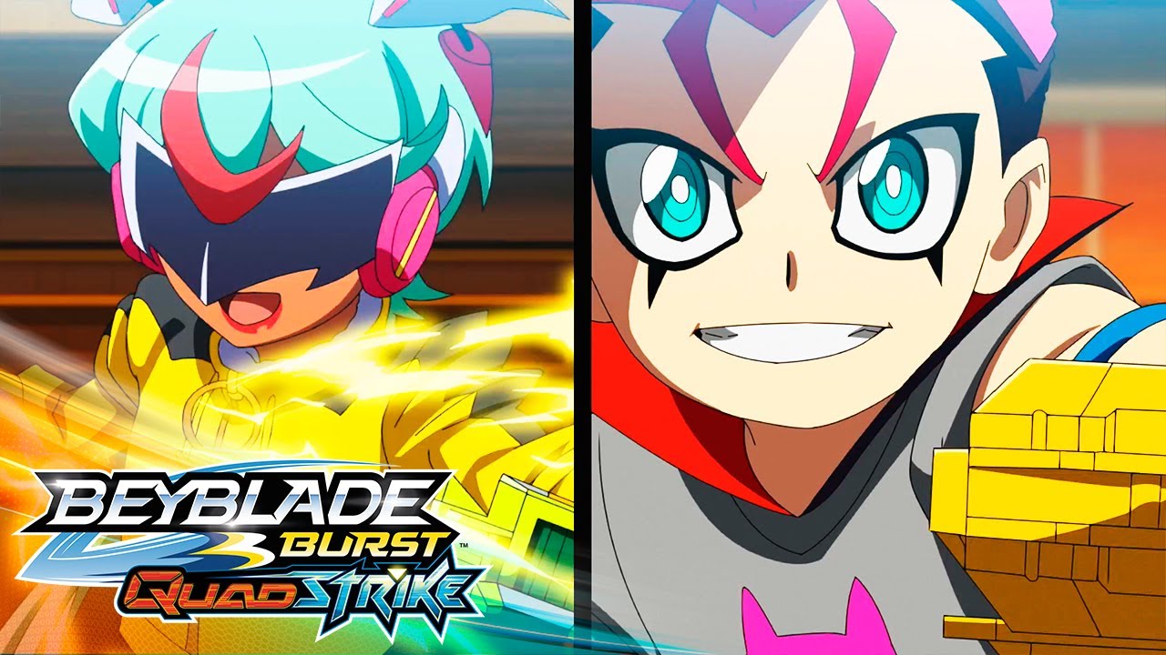 Pandora and Belfyre battle again | BEYBLADE BURST QUADSTRIKE EP2 ...