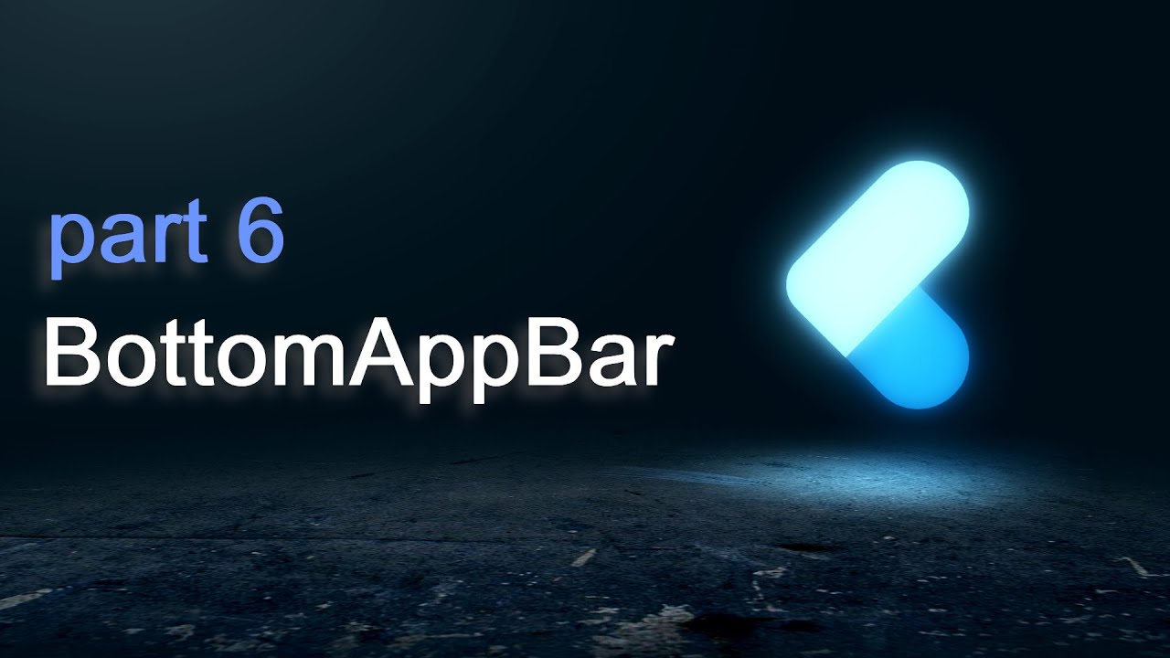 آموزش پروژه محور فلاتر پیشرفته | BottomAppBar in flutter - part6 ...