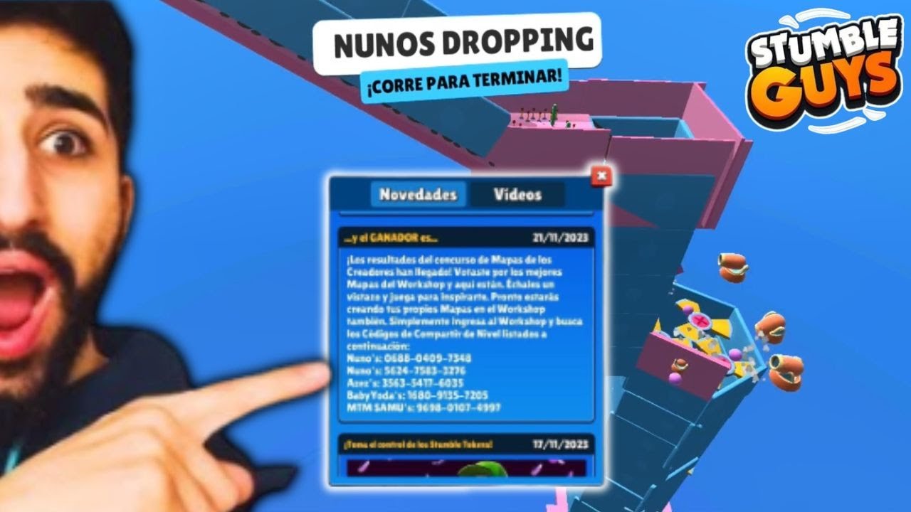 MEJORES MAPAS STUMBLE GUYS en MODO CREATIVO ️ 🛠️ - YouTube