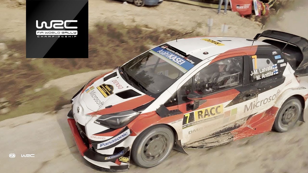 WRC - RallyRACC 2018: AERIAL SPECIAL - YouTube