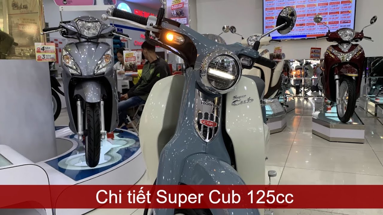 Honda Super Cup 125cc giá 85tr có gì đặc biệt | Mekong today - YouTube