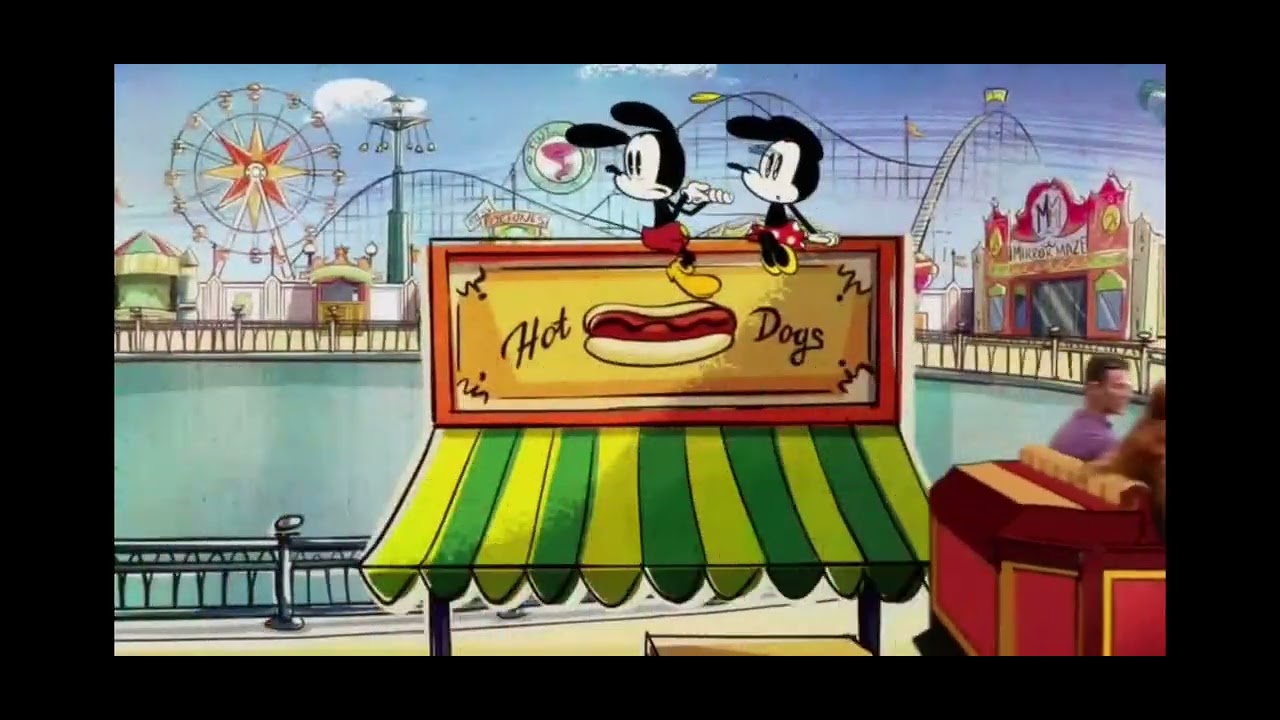 Mickey and Minnie’s runaway railway at Disneyland commercial - YouTube