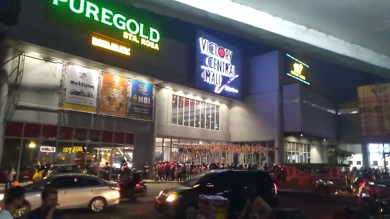Just in sta Rosa complex victory mall, nasunog - YouTube