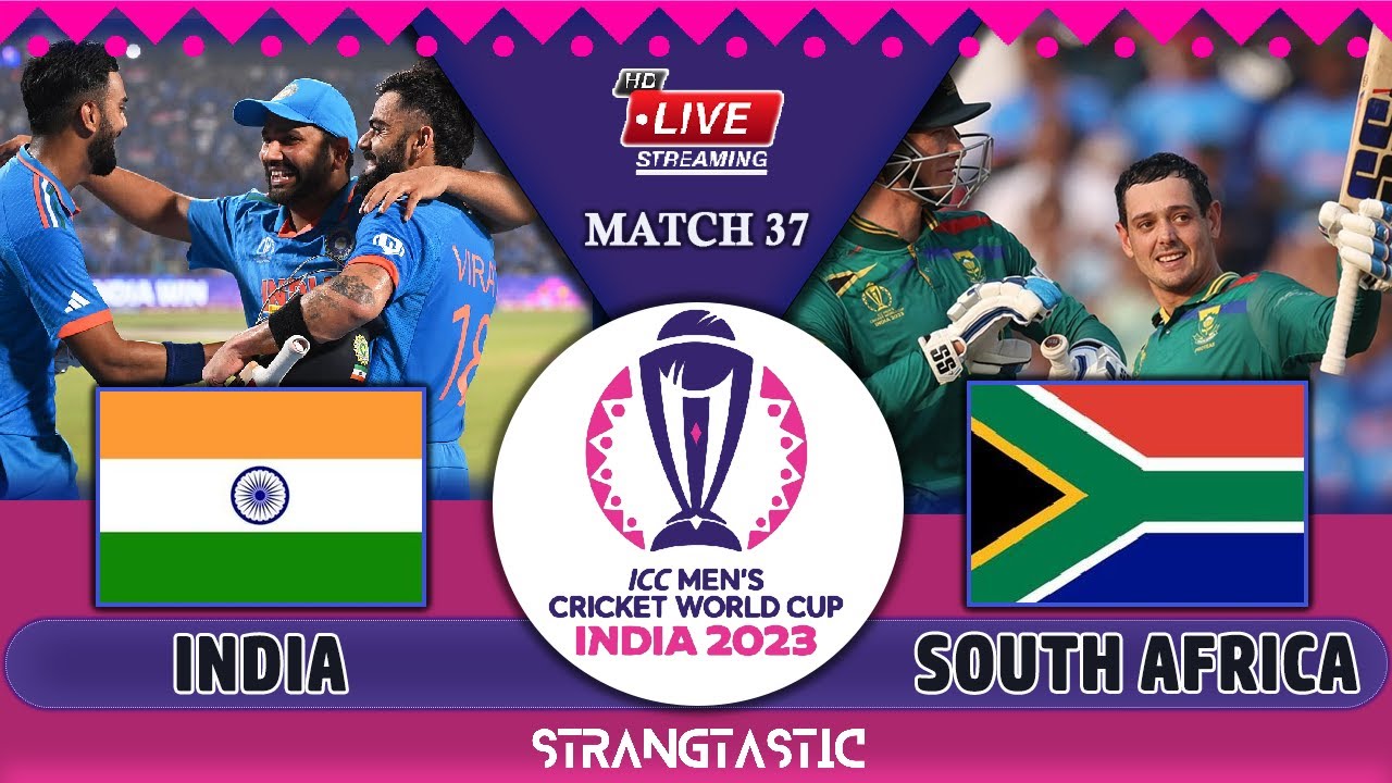 Virat Kohli scores 100! | ICC CWC 2023 - IND v SA | HIGHLIGHTS ...