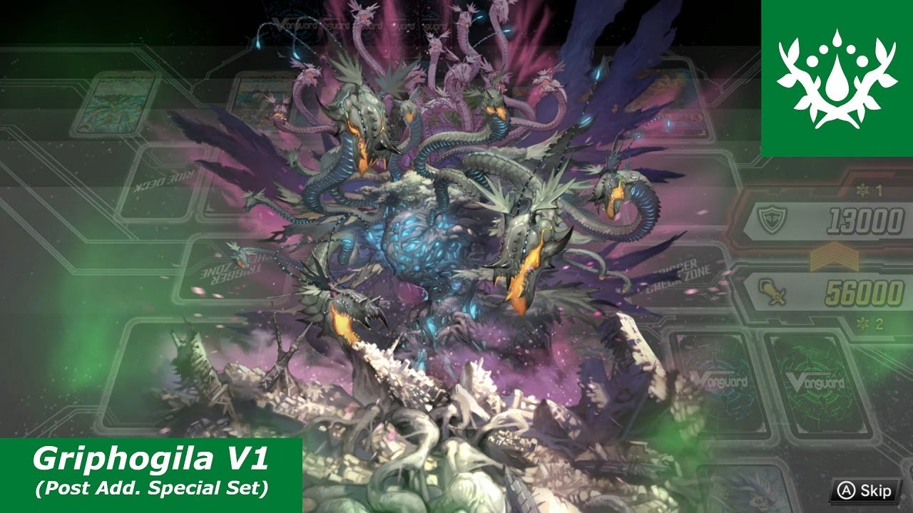 Cardfight!! Vanguard: Dear Days (Switch) Stoicheia Griphogila V1 Deck ...