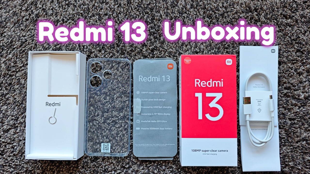 Redmi 13 Unboxing #redmi13 #xiaomiredmi13 - YouTube