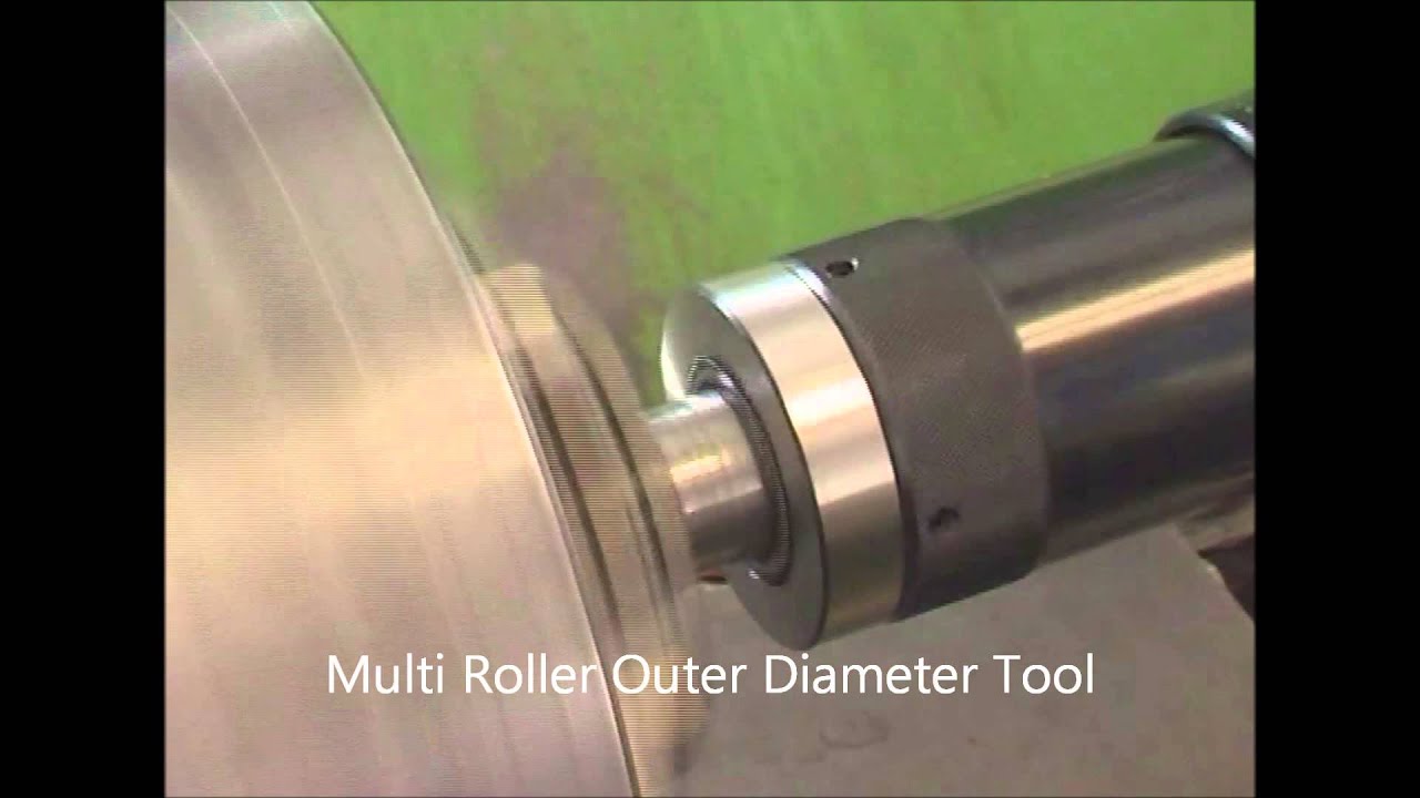 Multi Roller OD Burnishing Tool - YouTube