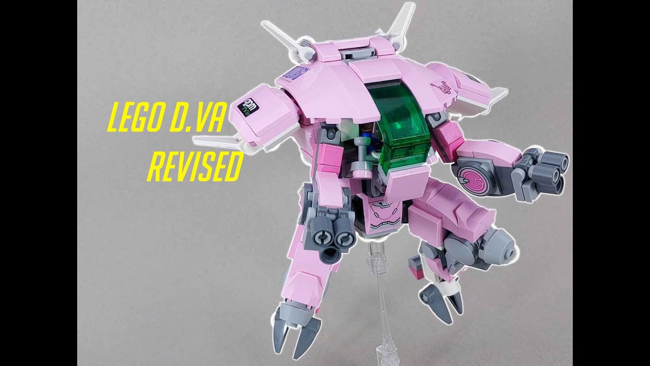 LEGO OVERWATCH - 『D.VA』- Revised - YouTube