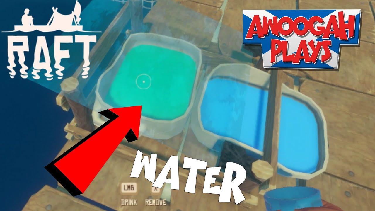 Pure CLEAN water at sea! Discover water purification - Raft E7 with ...