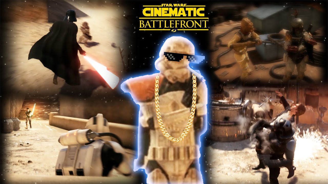 The Empire Strikes Back | Cinematic Battlefront - YouTube