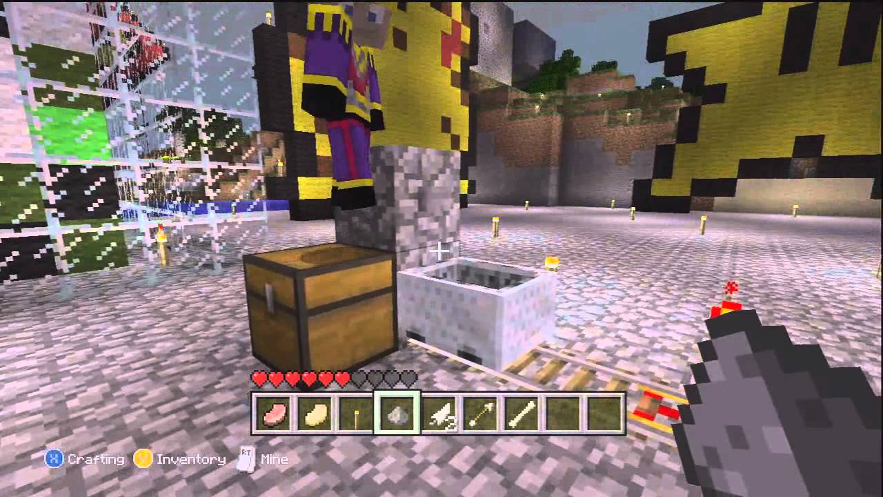 TMC - MineCraft Xbox360 (Gameplay/Commentary) Pixel Art World! - YouTube