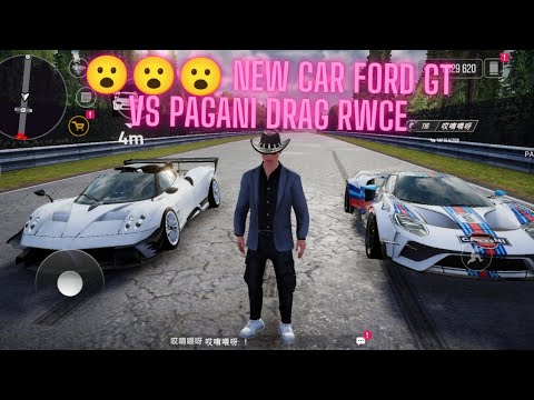 new car Ford gt vs Pagani Drag race. Drive Zone online. - YouTube