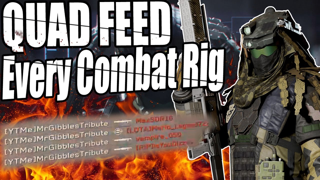"QUAD FEED WITH EVERY COMBAT RIG" (Call Of Duty Infinite Warfare) # ...