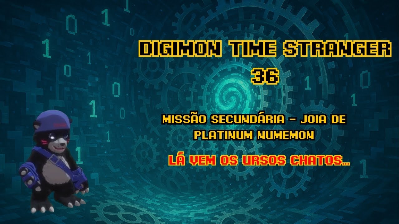 Digimon Time Stranger vídeo 36- Missão secundária - Joia de Platinum ...