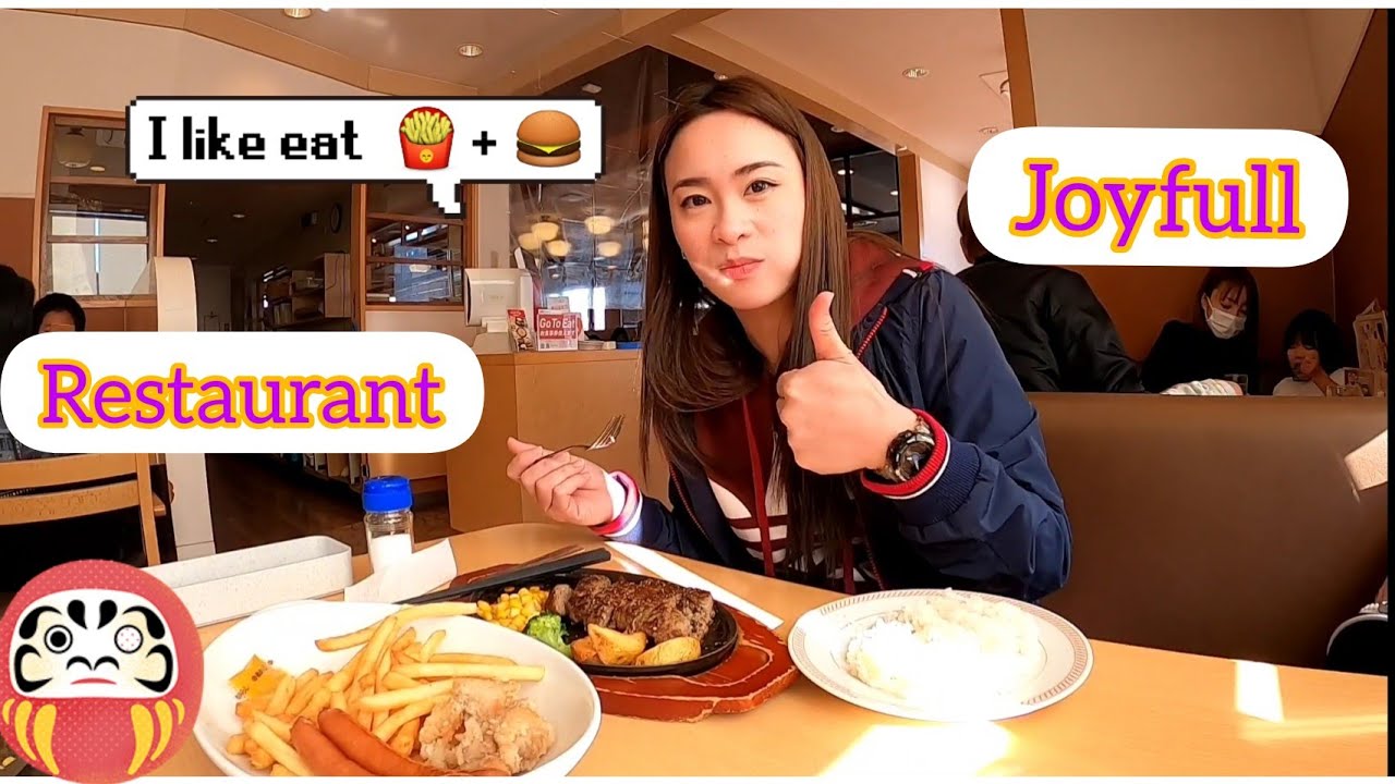 Joyfull Restaurant | Family Restaurant | Life in Japan | Cherrie bubbles - YouTube