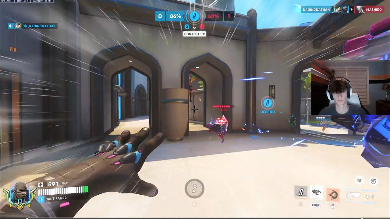 Overwatch 2 Rank 1 Doomfist Cartifan Assassin Of Oasis - YouTube