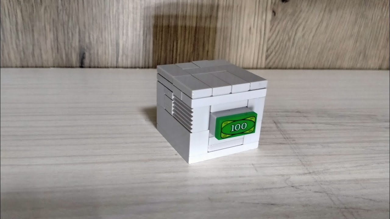 Mini Lego safe with full tutorial easy - YouTube