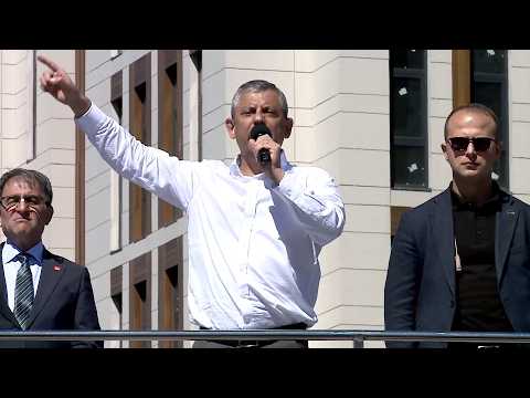 CHP GENEL BAŞKANI ÖZGÜR ÖZEL RİZE’DE - MİLLET İRADESİNE SAHİP ÇIKIYOR EYLEMİ 09/05/2026