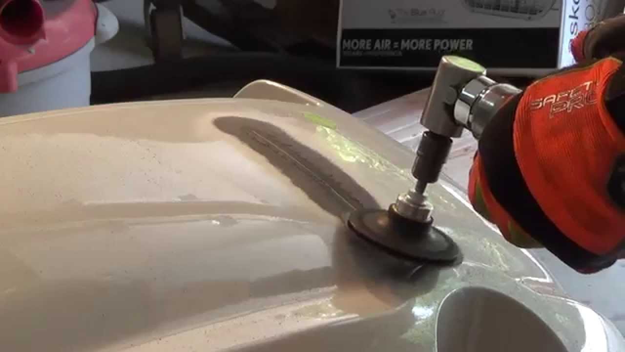 Ford Flex bumper cover repair part 2: Lord Fusor 142 - YouTube